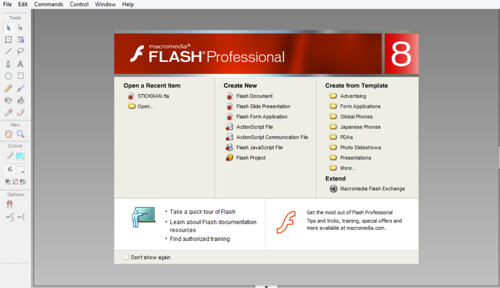 Cara Menginstal Macromedia Flash 8 – Rezeki Apps